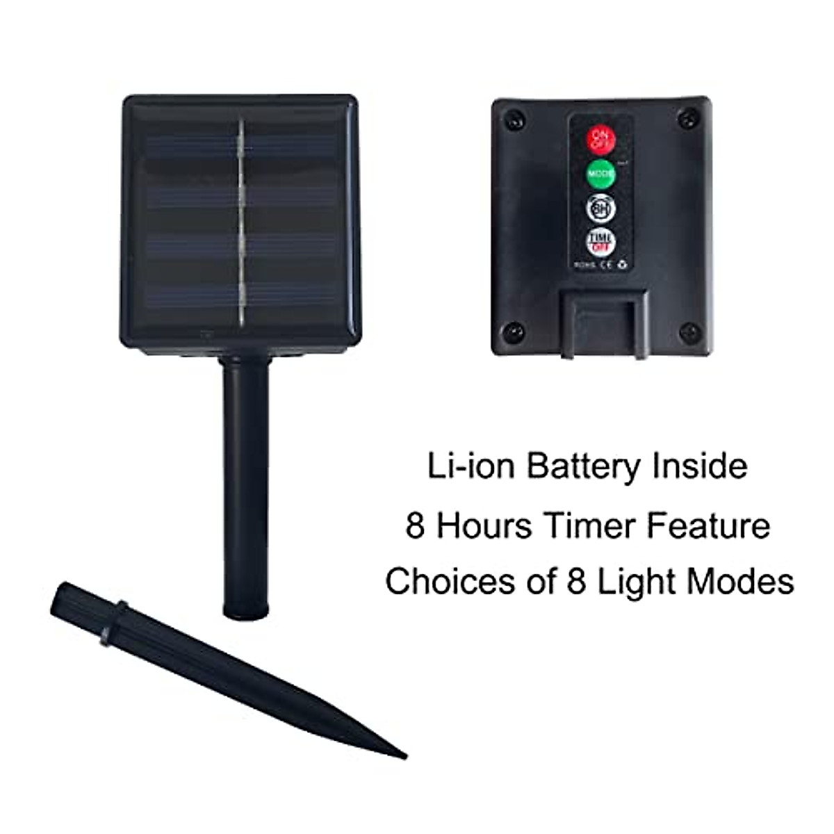 ThreeCats Lighted Christmas Flag, Solar Xmas Flag with Timer, LED Red Truck Flag Holiday Outdoor Patio Lawn Yard Decoration 12 x 18 Double Sided 2022 New