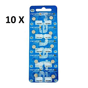 10 x 377 Renata Swiss Made Lithium Coin Cell Battery SR626SW