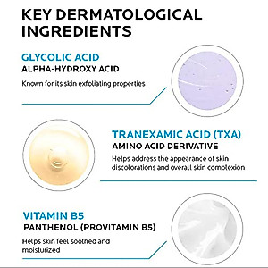 La Roche Posay Glycolic Acid Serum with Kojic Acid and Vitamin B5, Reduces Dark Spots and Discoloration, Skin Tone Corrector to Brighten & Even Skin Tone