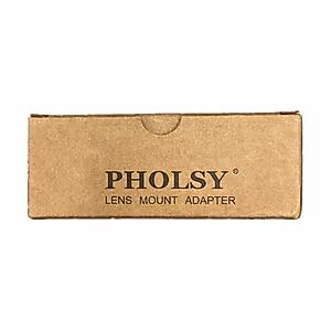 PHOLSY EF to FX Lens Mount Adapter Manual Focus Compatible with Canon EOS EF EF-S Lens to Fuji X Mount Camera Body Compatible with Fujifilm X-H2S, X-Pro3, X-T5, X-T4, X-S20, X-S10, X-T30II, X-E4