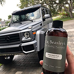 Dr. Beasley's MP10D12 Matte Body Wash-12 oz., Premium Matte Car Wash Soap, pH Balanced, Readily Biodegradable