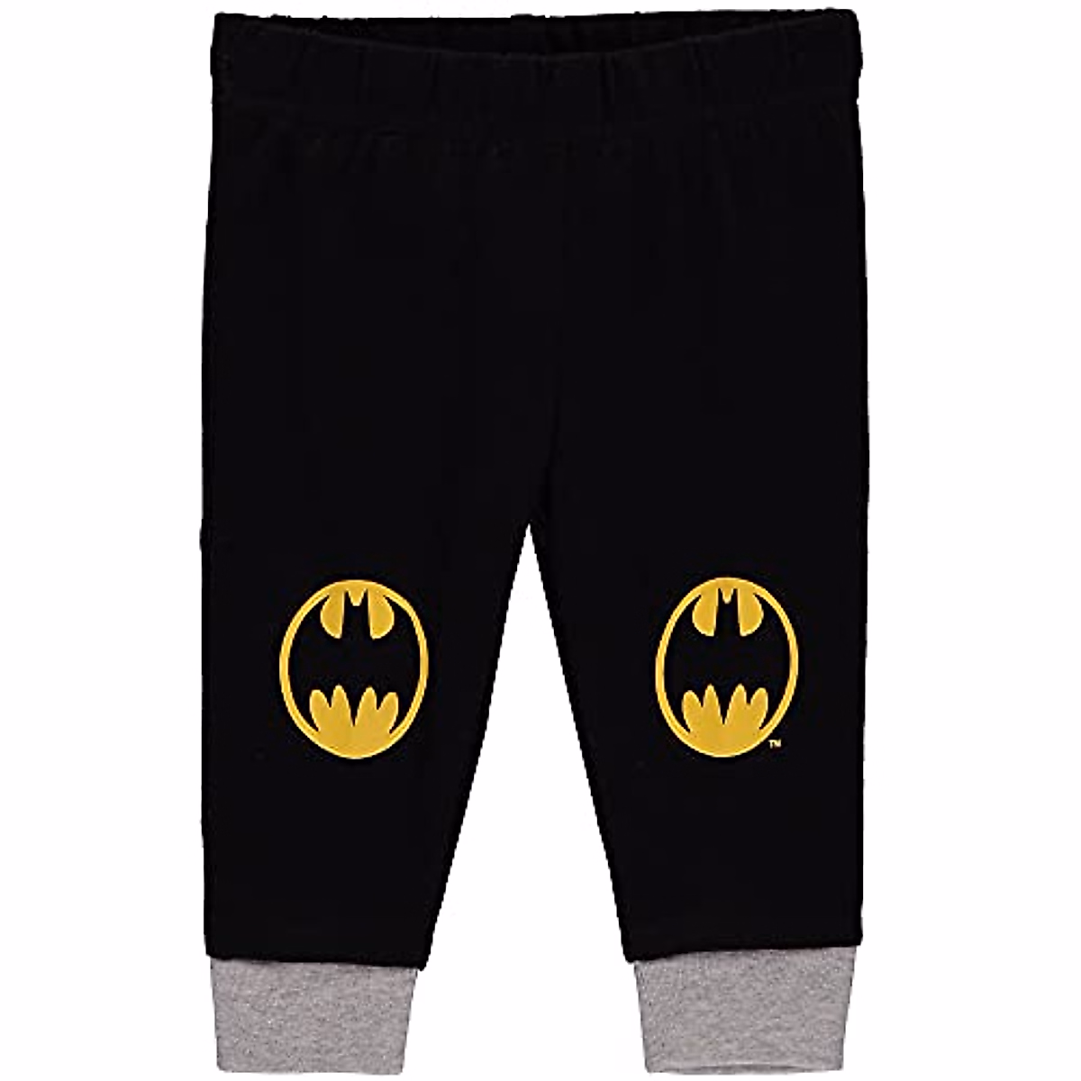 Batman Baby Boys 3 Piece Set Includes Bodysuit, Pants and a Zip-up Vest -0-3 months