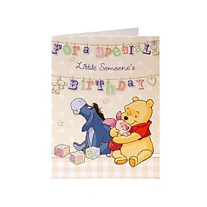 Winnie the Pooh for a special little someone's birthday card