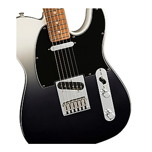 Fender 6 String Solid-Body Electric Guitar, with 2-Year Warranty, Right, Silver Smoke (0147333336)
