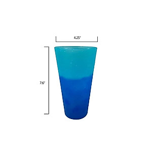 Color changing Tumbler 37oz (Blue)