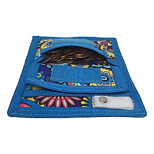 Applegate Brands llc Blue Paisley 6 Piece Protective Scrubs Lab Coat Pocket Organizer Kit