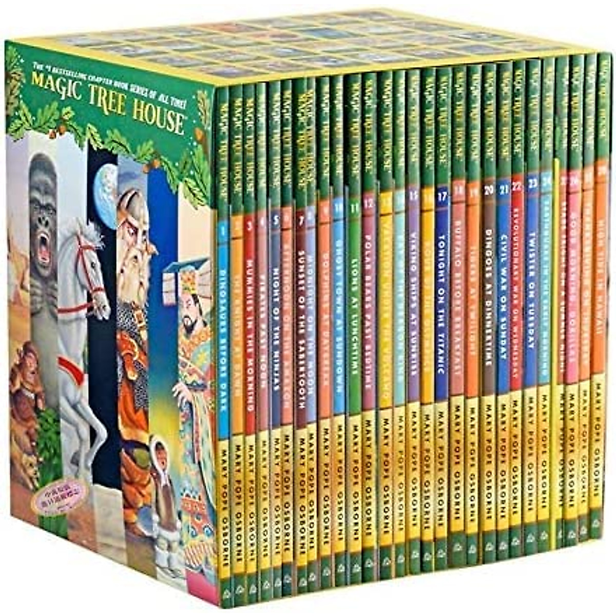 A Library of The Original Collection of Magic Tree House 1-28 Complete Books Set
