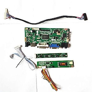 U/R for LP133WX1-TLA1/TLC1/TLN3 M.NT68676 Display Controller Drive Card 1280 * 800 13.3" CCFL LVDS 20-Pin LCD Panel HDMI DVI VGA Kit (LP133WX1-TLA1)