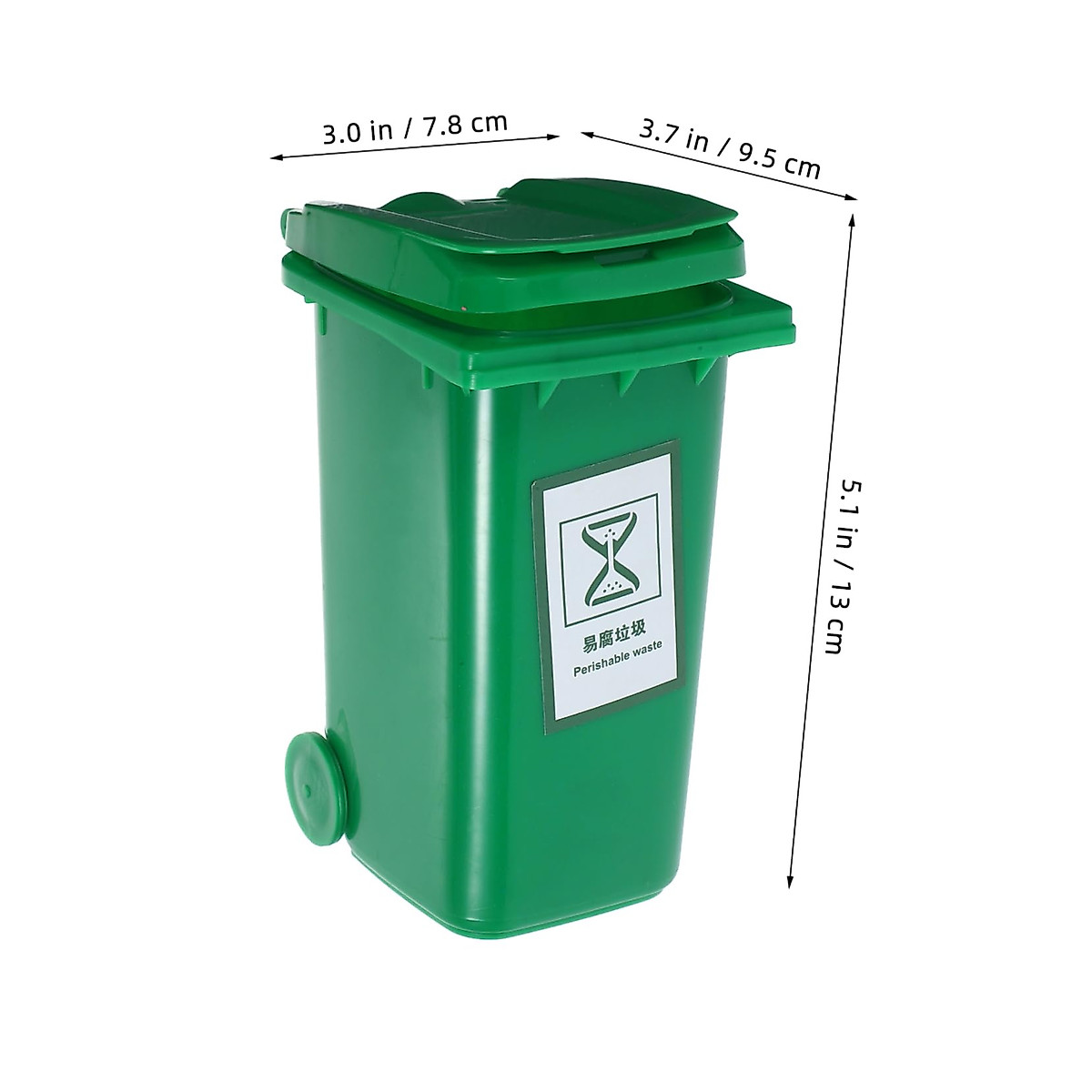 Unomor Garbage Can Desk Trash Can Mini Tiny Trash Can Trash Can for Home Kawaii Bedroom Decor Mini Desk Trash Can Desk Garbage Bucket Desktop Storage Can Mini Trash Can for Desk Waste Can