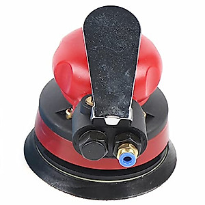 Air Wet Stone Polisher 5-Inch Pneumatic Air Wet Stone Grinder Polisher 1000RPM Granite Marble Stone Wet Air Sander Polisher Water Mill Pneumatic Polishing Tool (10000RPM Polishing Speed)