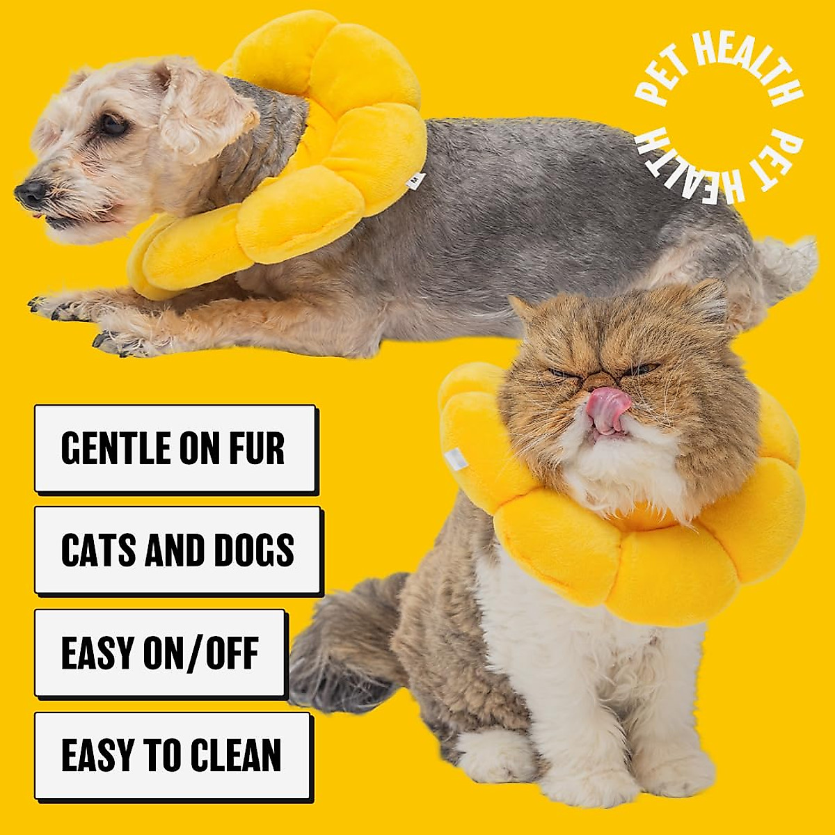 Dog Cones - Adjustable Dog Recovery Cone for Small Dogs - Dog-Friendly Design Dog Cone Collar - Reliable Head and Neck Cone for Dogs - Pet Cone - Dog Cone by Placely