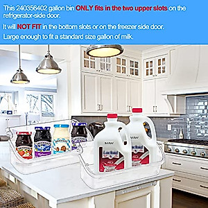 (2-Pack) UPGRADE 240356402 Refrigerator Door Bin Replacement Part,Compatible with Frigidaire Refrigerator Door Shelf LFSS2612TF0 FGUS2642LF2 LGUS2642LF1 LFSS2612TE0 AP2549958 FGHS2631PF4A Door Shelf
