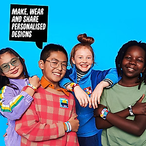 LEGO DOTS Disney Mickey & Friends Bracelets Mega Pack 41947 5in1 Crafts Set, DIY Toy Jewelry Making Kit for Kids, with Glitter and Minnie Mouse Tiles