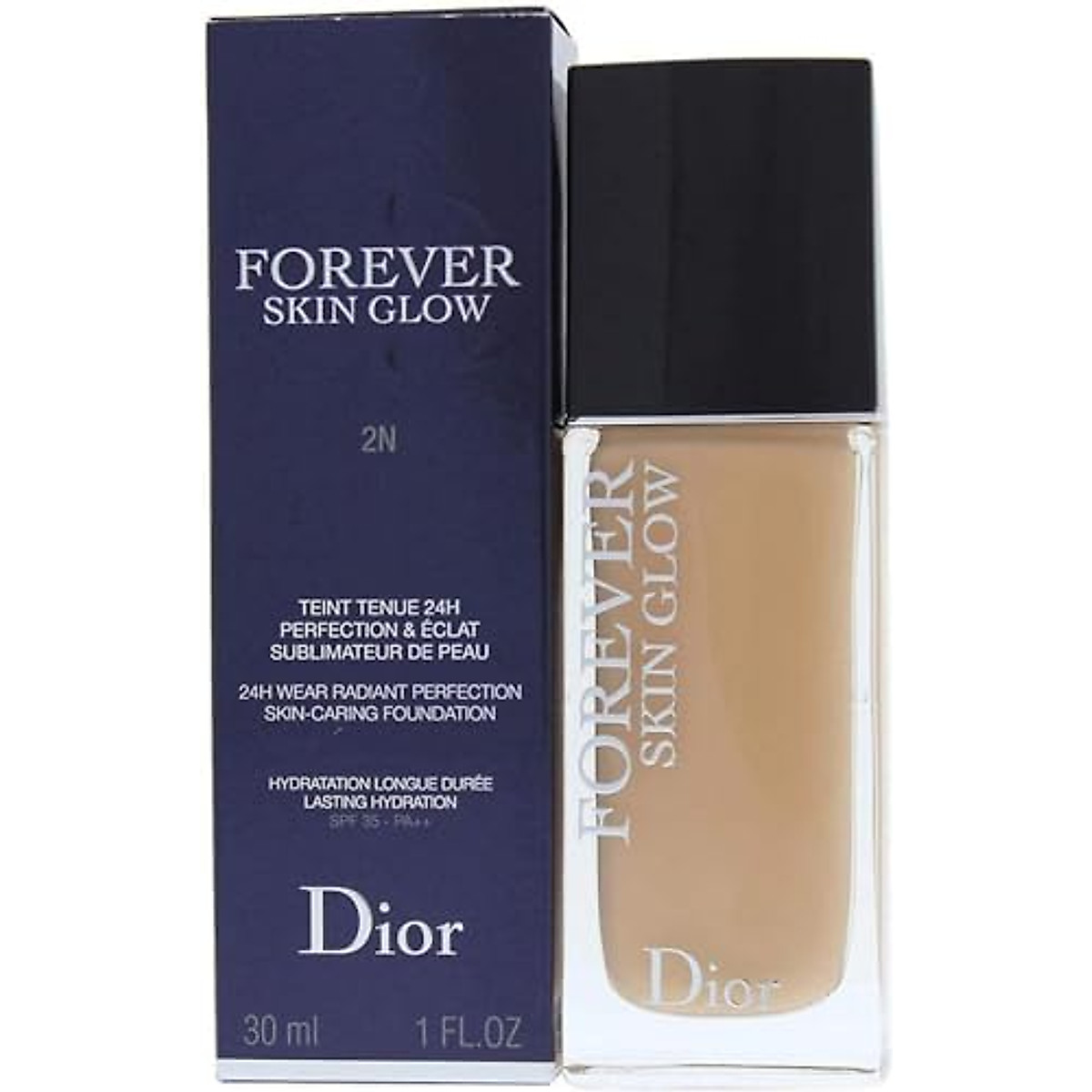 Dior Forever Skin Correct 24h Wear Caring Full Coverage Creamy Concealer 2n Neutral 0.37 Oz