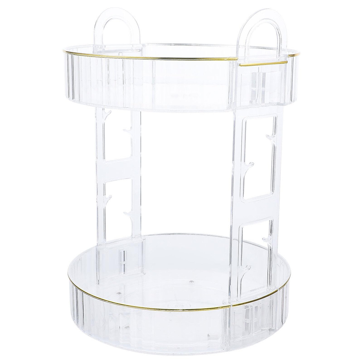 Kichvoe storage shelves make up Phnom Penh necklace holder spices organizer dresser bracelet hair products skincare organizers dressing table turntable jewelry lotion