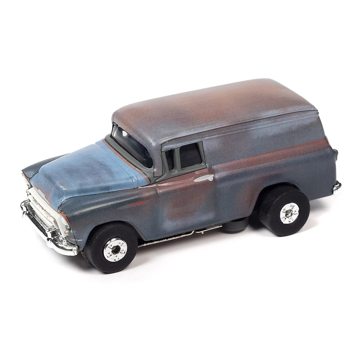 Auto World Thunderjet 1957 Chevrolet Suburban (Rusted) HO Scale Slot Car