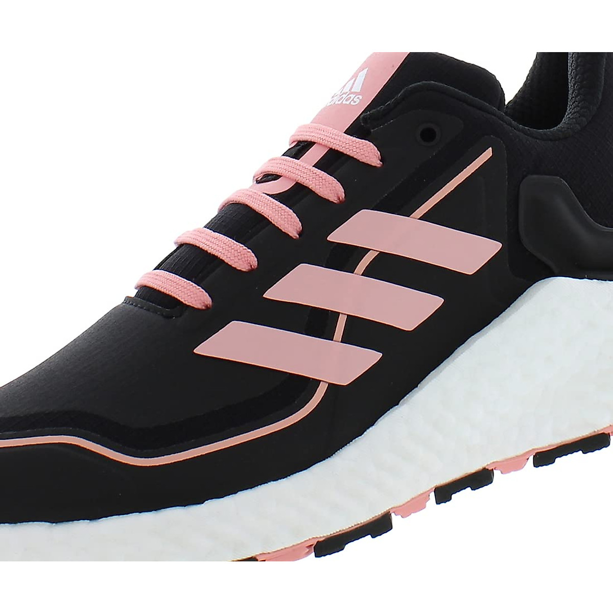adidas Climawarm Ltd Womens Shoes Size 5, Color: Black/Pink/White