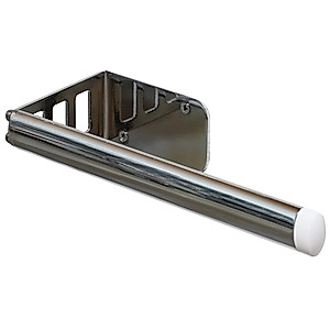 DecoBros Wall Mount Paper Towel Holder, Chrome