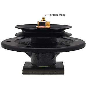 q&p Outdoor Power 99-4640 2-1/2 Blade Saddle Spindle Assembly Replaces Toro 994640 Oregon 82-676 Cast Iron for Outer Spindles (RH LH) on Toro Commercial Z Master Mowers with 62" Decks