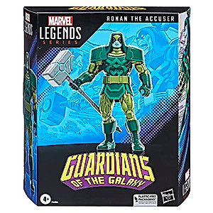 Marvel Legends Series: Ronan The Accuser, Guardians of The Galaxy Comics 6-Inch Action Figures for 4+ Years (Amazon Exclusive)