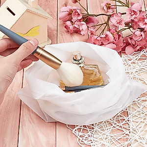 CHGCRAFT 30Pcs 3Sizes Non-Woven Fabric Dustproof Handbag Storage Organizer White Bag Dust Cover for Storage