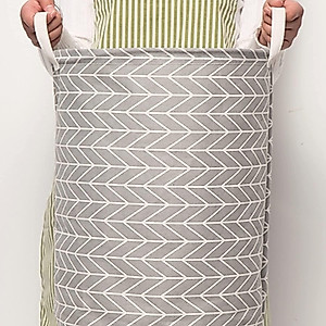 Laundry Baskets Collapsible Hamper Canvas Fabric Laundry Hamperfor Toy Organizer Bins Gift Baskets Bedroom Clothes Nursery s Boys Black Closet Storage Solutions