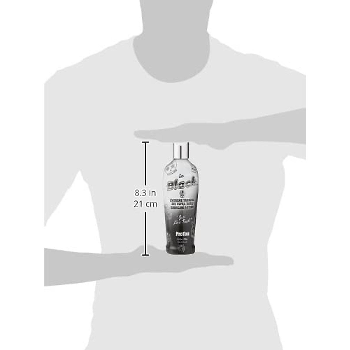 Pro Tan Unbelievably Black Extreme Tanning 25X Ultra Dark Bronzing Lotion 250ml