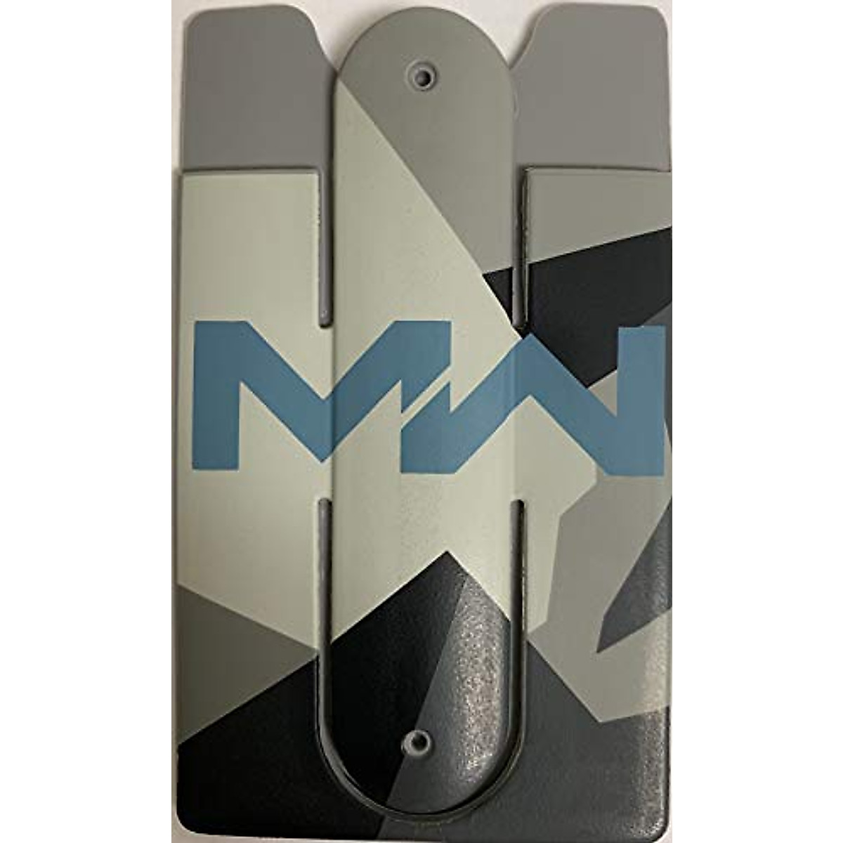 Call of Duty Modern Warfare Urban Camouflage Cell Phone Wallet w/Stand 3 in 1 Holds Credit Cards, Stand and Cord Keeper