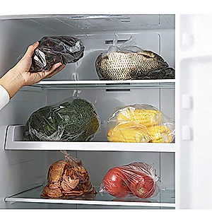 9527 Product 12x 16 Plastic Clear Produce Bag Food Storage bag,350 bags one Roll