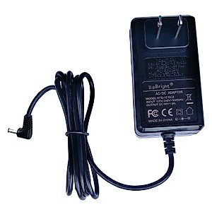 UpBright 18V 2A AC/DC Adapter Compatible with ID 2.1mm OD 5.5mm Barrel Round Plug 2.1 mm X 5.5 mm 18 Volt 2 Amp 18VDC 2.0A Dunlop M237 Brick DC18V 2000mA Power Supply Cord Charger PSU(Negative Inside)