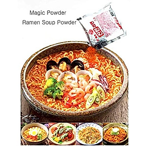 Korean Noodle Soup Powder for Ramen, Spicy Taste 10.05oz