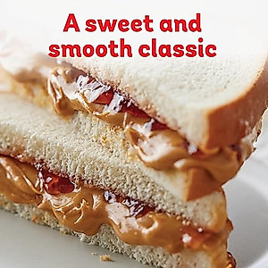 Peter Pan Crunchy Peanut Butter, Made with Roasted Peanuts, Great for Peanut Butter and Jelly Sandwiches and Peanut Butter Snacks, Gluten Free Peanut Butter, 16.3 OZ Jar (12 Count)