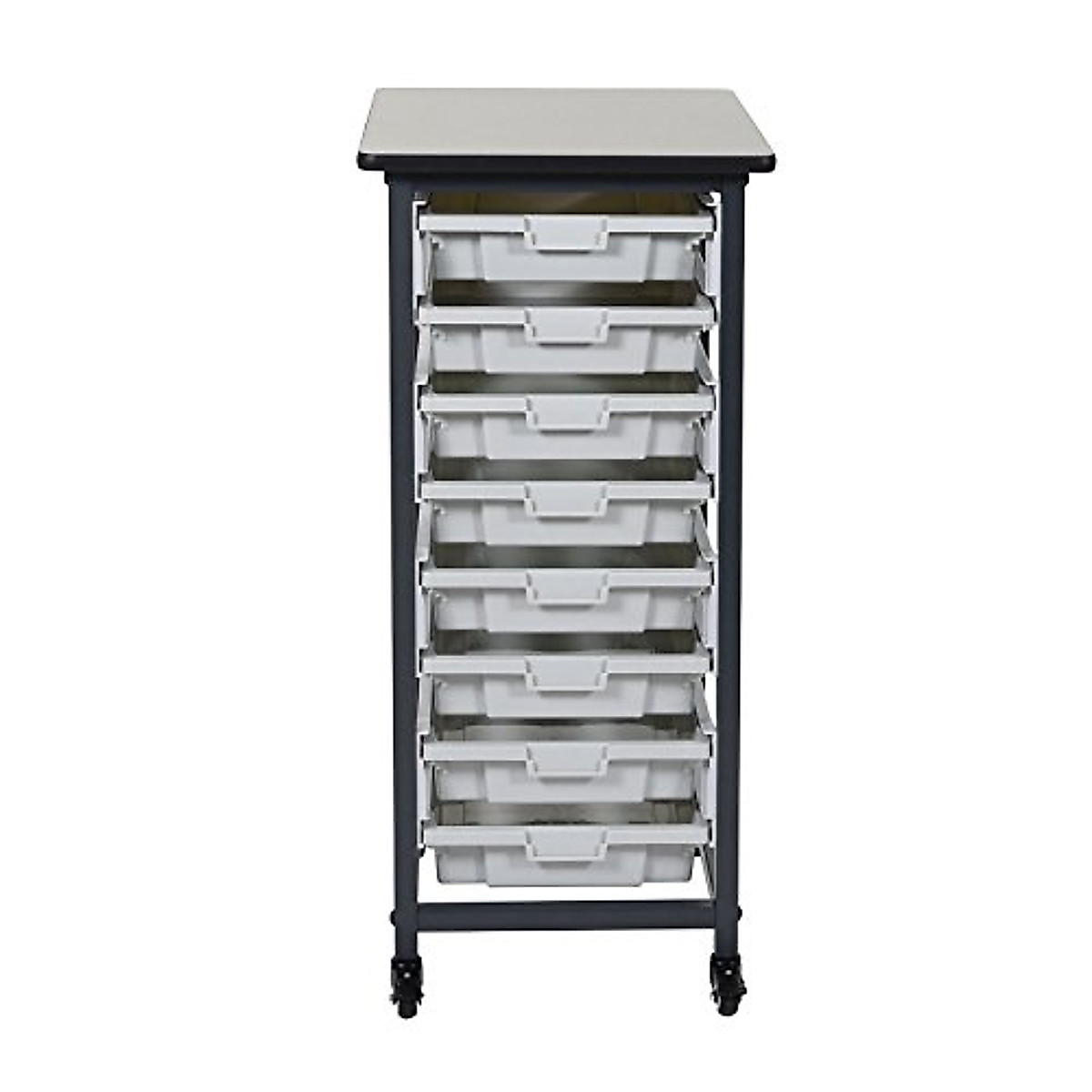 LUXOR MBS-SR-8S Mobile Bin System - Single Row