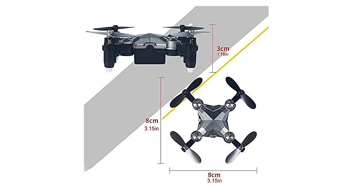 Pocket Drone with Camera - Fun, Compact, High-Tech