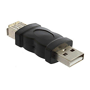 ANRANK AF201394AK USB 2.0 Type A Male to Firewire IEEE 1394 6 Pin Female Adaptor Convertor Plug