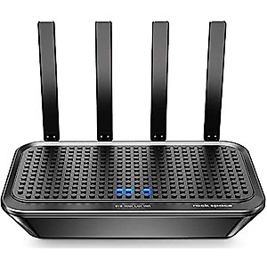 WiFi Router-AC2100 WiFi Router w 4 Gigabit LAN Ports for 60 Devices, High Speed Router(2100Mbps) and Long Range Router(3000Sq.Ft) for Gaming & Home Use, Wireless Internet MU-MIMO & Parental Control