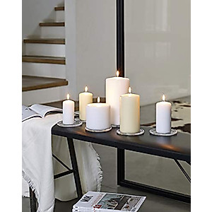 Bolsius Pillar Candle Regular, Ivory 80 mm Width