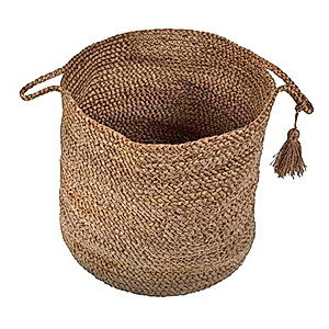 Ox Bay Handmade Braided Jute Basket