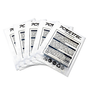 POWERTEC 70009V Clear Plastic Dust Collection Bag, 19-1/2 Inch Dia x 33-Inch, 5-Pack Dust Collector Bags for machine with 19"Filter Drum, 5 Pack