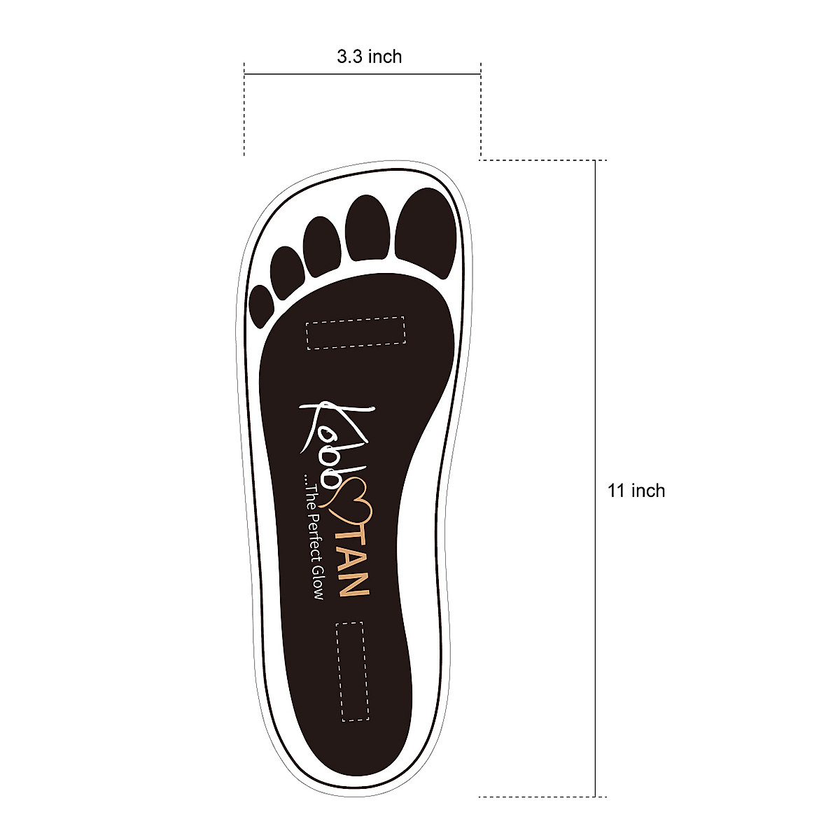 25 Pairs (50Feets) Spray Tanning Feet Pads Disposable Sunless Airbrush Tanning Tent Foot Protection