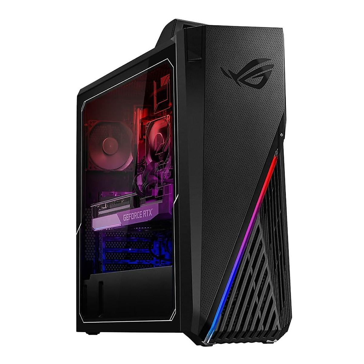 ASUS ROG Strix GA15 Gaming Desktop Tower PC,AMD Ryzen 7 5800X Processor, NVIDIA GeForce RTX 3080 10GB GDDR6X, 32GB DDR4 RAM, 2TB NVMe SSD, Keyboard and Mouse, Windows 11 Home