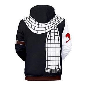 Ya-cos Adult Fleece Casual Zipper Jacket Coat Sweatshirt White