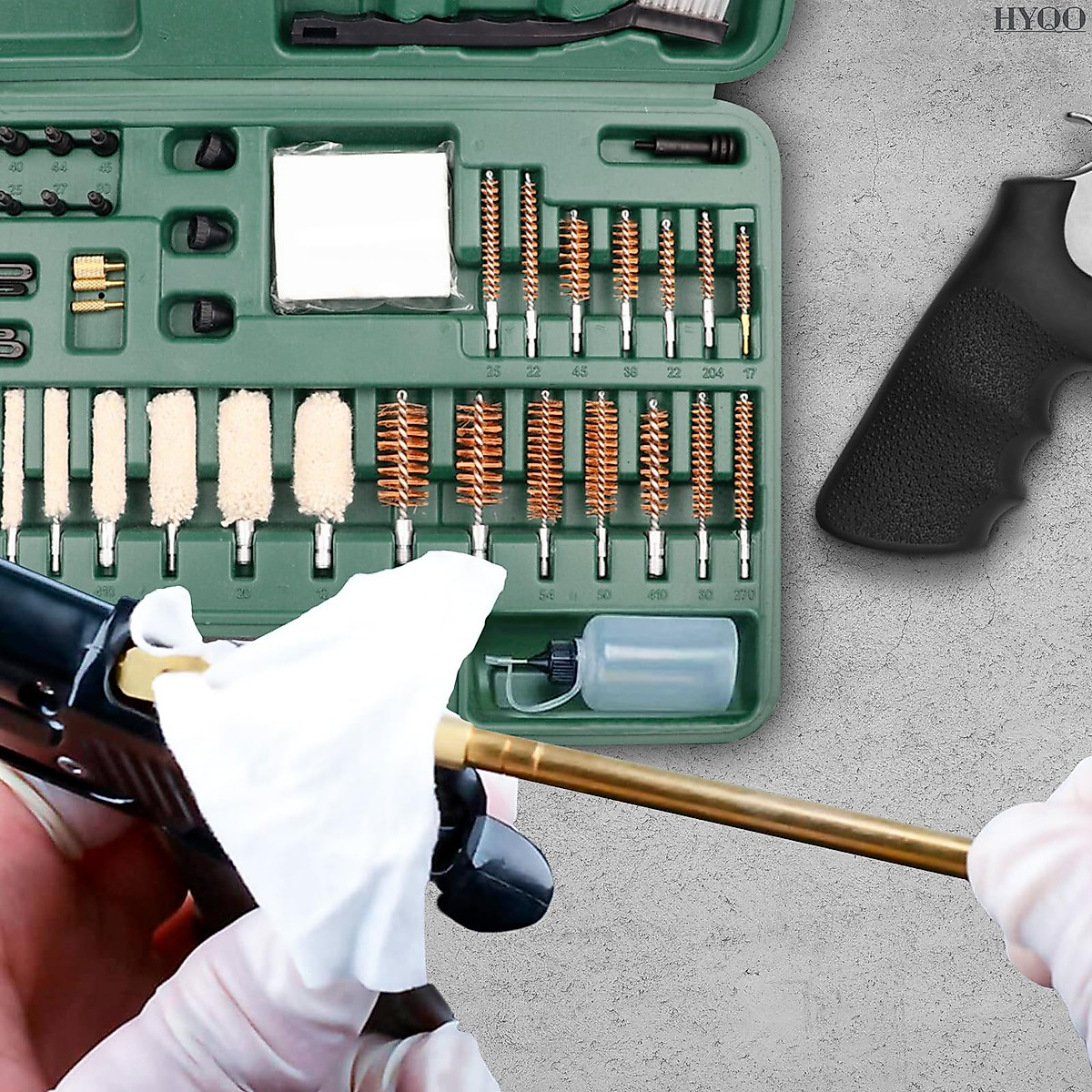 Universal Cleaning Kit with Cleaning Mat - Hand Cleaning Kits - Accessories for Men Cleaning Kit for Hunting for All Caliber