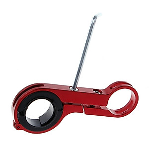 JPOJPO Bike Handlebar Extender Extension Bracket Clamp for Bicycle Speedometer Headlight Light Lamp Holder Aluminum Alloy 10mm blue