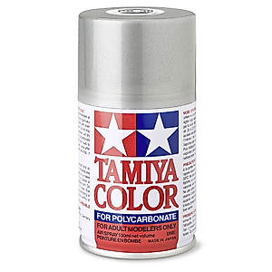 Tamiya USA TAM86036 PS-36 Translucent Silver Polycarbonate Spray Paint 100mL