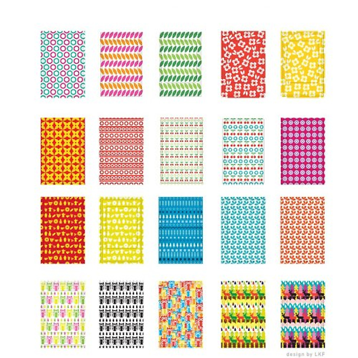20 PCS Scandinavian Style Films Sticker for FujiFilm Instax Mini 8 7s 25 50s