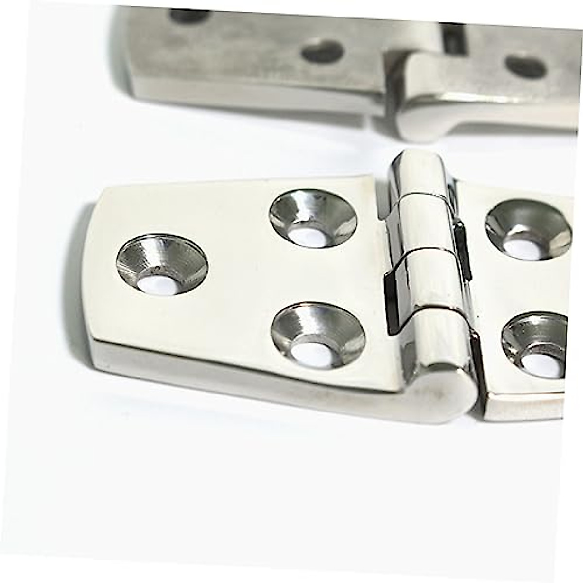 Heavy Duty Gate Hinges 2pcs Heavy Duty Door Hinge Stainless Steel Door Hinges Concealed Hinge Furniture Hinges Spring Door Closer Silver Spring Hinges