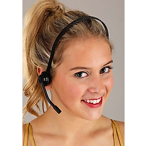 Fun Costumes Diva Headset Standard Multicolor