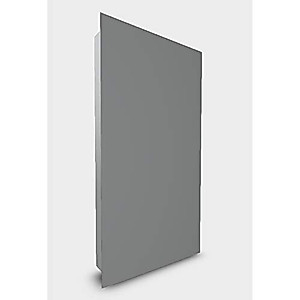 Ketcham Medicine Cabinet 16" W x 30" H Euroline II Model 126PE-MI Flush Mounted Polished Edge Mirror.