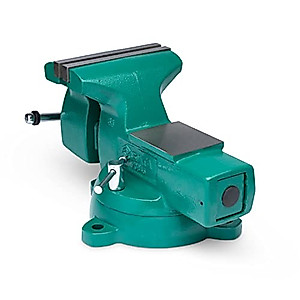 SATA HD Mechanic's Vise w/Swivel Base 8-Inch - ST70845SC